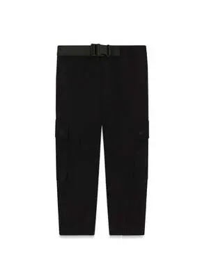 Dolce & Gabbana Cargo Pants With Belt - Black