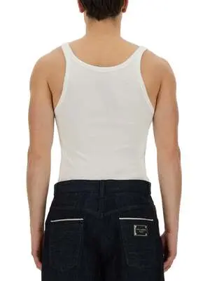 Dolce & Gabbana Ribbed Tank Top