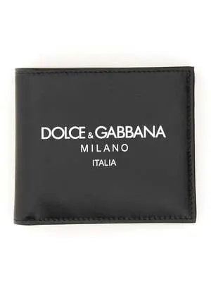Dolce & Gabbana Bifold Wallet - Black