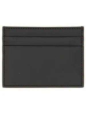 Dolce & Gabbana Leather Card Holder - Black