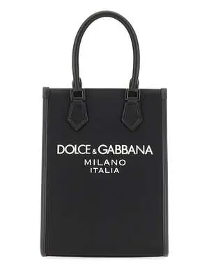 Dolce & Gabbana Small Logo Tote - Black