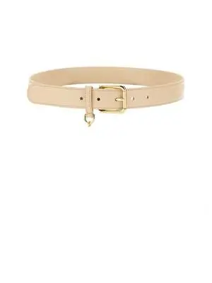 Dolce & Gabbana Logo Leather Belt - Pink