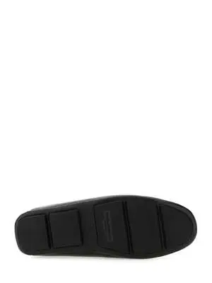 Dolce & Gabbana Logo Leather Loafer