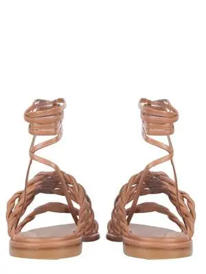 STUART WEITZMAN Calypso Sandals - Beige