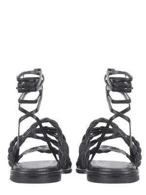 STUART WEITZMAN Calypso Sandals - Black