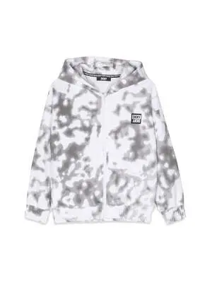 Dkny Hooded Zip-up Jacket