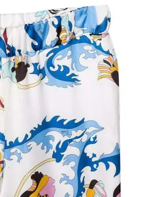 Emilio Pucci Printed Fabric Pants