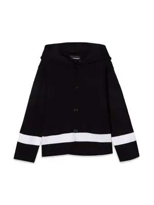 Emporio Armani Hooded Cardigan