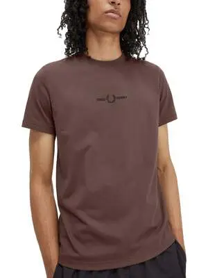 Fred Perry T Shirt With Logo