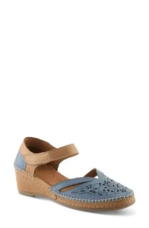 Women's Denim Wedge Shoes