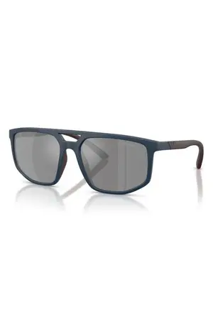 Emporio Armani 58mm Full Rim Sunglasses