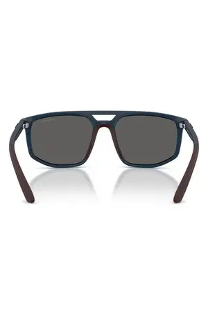 Emporio Armani 58mm Full Rim Sunglasses