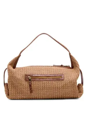 Dolce Vita Billy Woven Shoulder Bag - Natural Raffia
