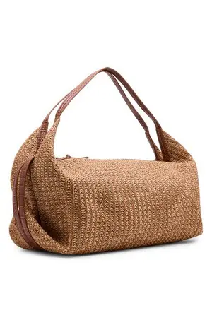 Dolce Vita Billy Woven Shoulder Bag - Natural Raffia