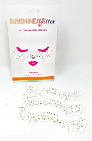 SUNSHINE & GLITTER Glitter Makeup Patches