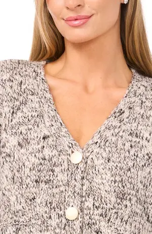 Halogen V-neck Button Cardigan
