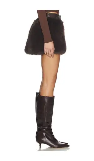 LAMARQUE Carrie Skort - Dark Brown