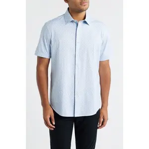 Men's Bugatchi Classic Blue Shirts
