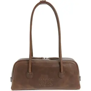 MARGESHERWOOD Soft Boston Leather Shoulder Bag