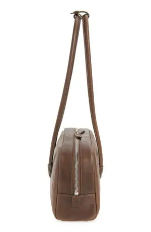 MARGESHERWOOD Soft Boston Leather Shoulder Bag