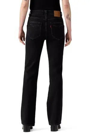 LEVI'S Wedgie High Waist Bootcut Jeans With Piping