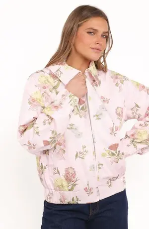 PETAL & PUP Floral Twill Jacket