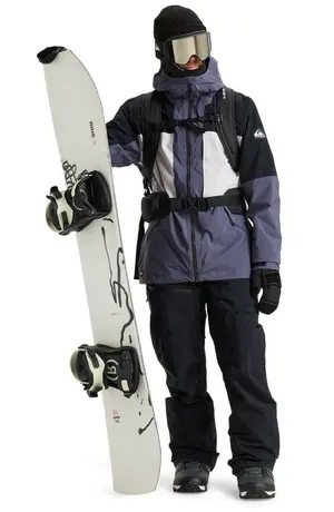 Quiksilver Forever Stretch Gore-tex® Waterproof Ski Jacket - Graystone