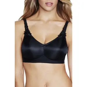 DOMINIQUE INTIMATES Jillian Wire-free Seamless Minimizer Bra - Black