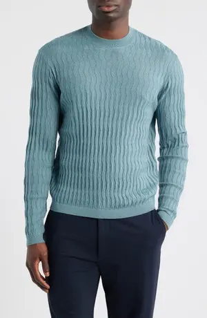 Emporio Armani Ribbed Knitwear For Men