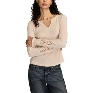 Lucky Brand V Neck Tops