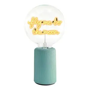 MITB Fly Me To The Moon Portable Table Lamp - Blue