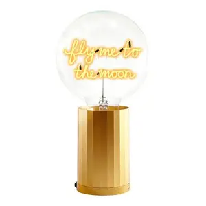 MITB Fly Me To The Moon Portable Table Lamp - Gold