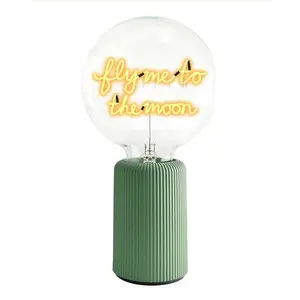 MITB Fly Me To The Moon Portable Table Lamp - Olive