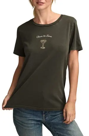 Lucky Brand Embellished T-shirts For Women