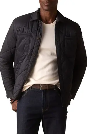 THE NORMAL BRAND Quilted Jacket With Fleece Lining