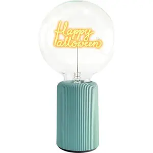 MITB Happy Halloween Portable Table Lamp - Blue