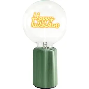 MITB Happy Halloween Portable Table Lamp - Olive