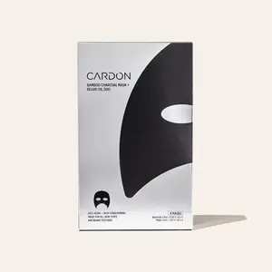 CARDON Charcoal Sheet Mask And Beard Oil - None (none)