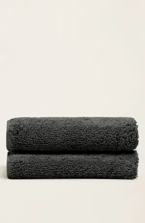 ITALIC Ultraplush Australian Cotton Washcloth - Charcoal