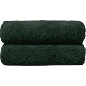 ITALIC Ultraplush Australian Cotton 2-piece Hand Towel Set Deep Forest