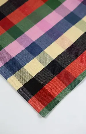 ARCHIVE NEW YORK Marta Handwoven Cotton Plaid Placemats