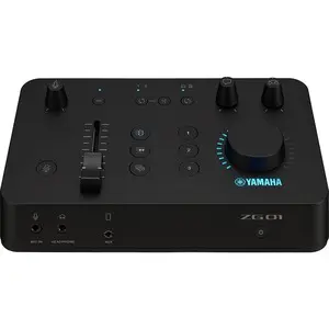 YAMAHA Zg01 Gaming Audio Mixer With Usb-c Interface - Black