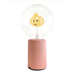 MITB Happy Halloween Portable Table Lamp - Pink
