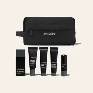 CARDON Jet Set Travel Kit Limited Edition 5 Piece Skincare Set - Black