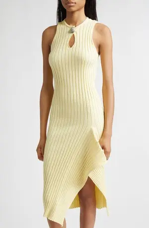 Stella McCartney Rib Organic Cotton Tank Dress