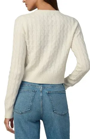 Joe's Jeans Dani Cable Cashmere Cardigan