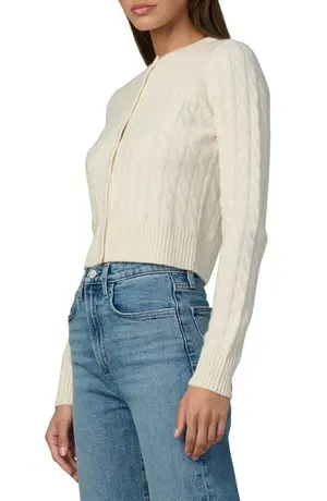 Joe's Jeans Dani Cable Cashmere Cardigan