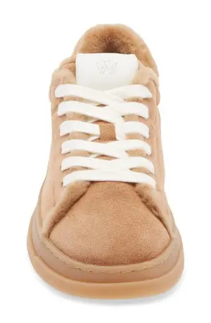 STUART WEITZMAN Ellis Shearling-lined Sneakers
