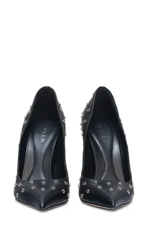 Alexander McQueen Grommet Pointed-toe Pumps