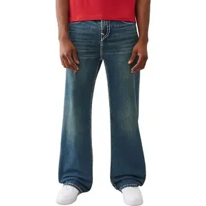 True Religion Raw Edge Hem Jeans For Men